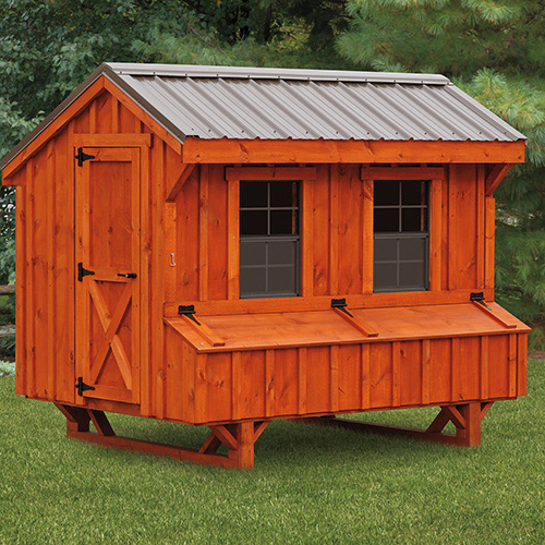 Quaker Style 5x8 Chicken Coops in Lancaster PA | Chicken Coops Reading PA